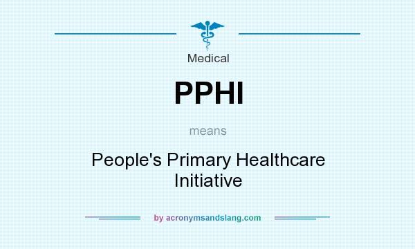 People's Primary Healthcare Initiative (PPHI) Directory - Victim ...